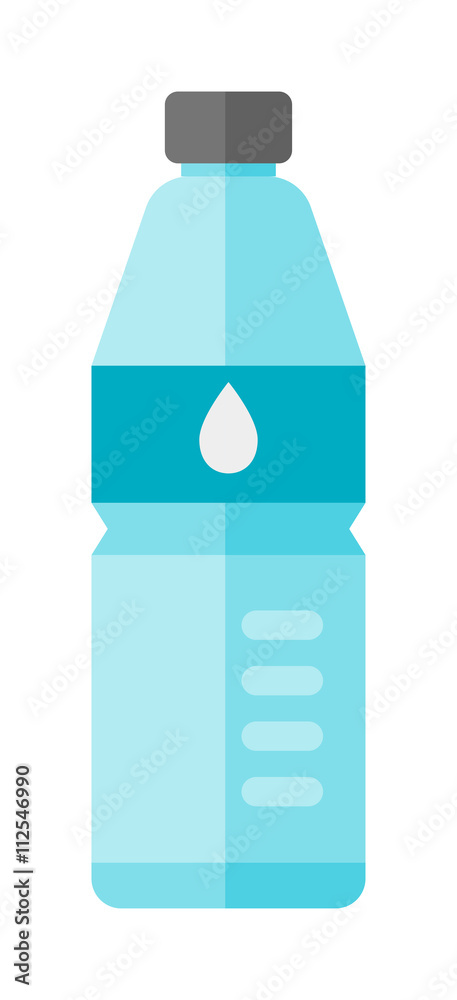 Water bottle vector illustration. Stock Vector | Adobe Stock