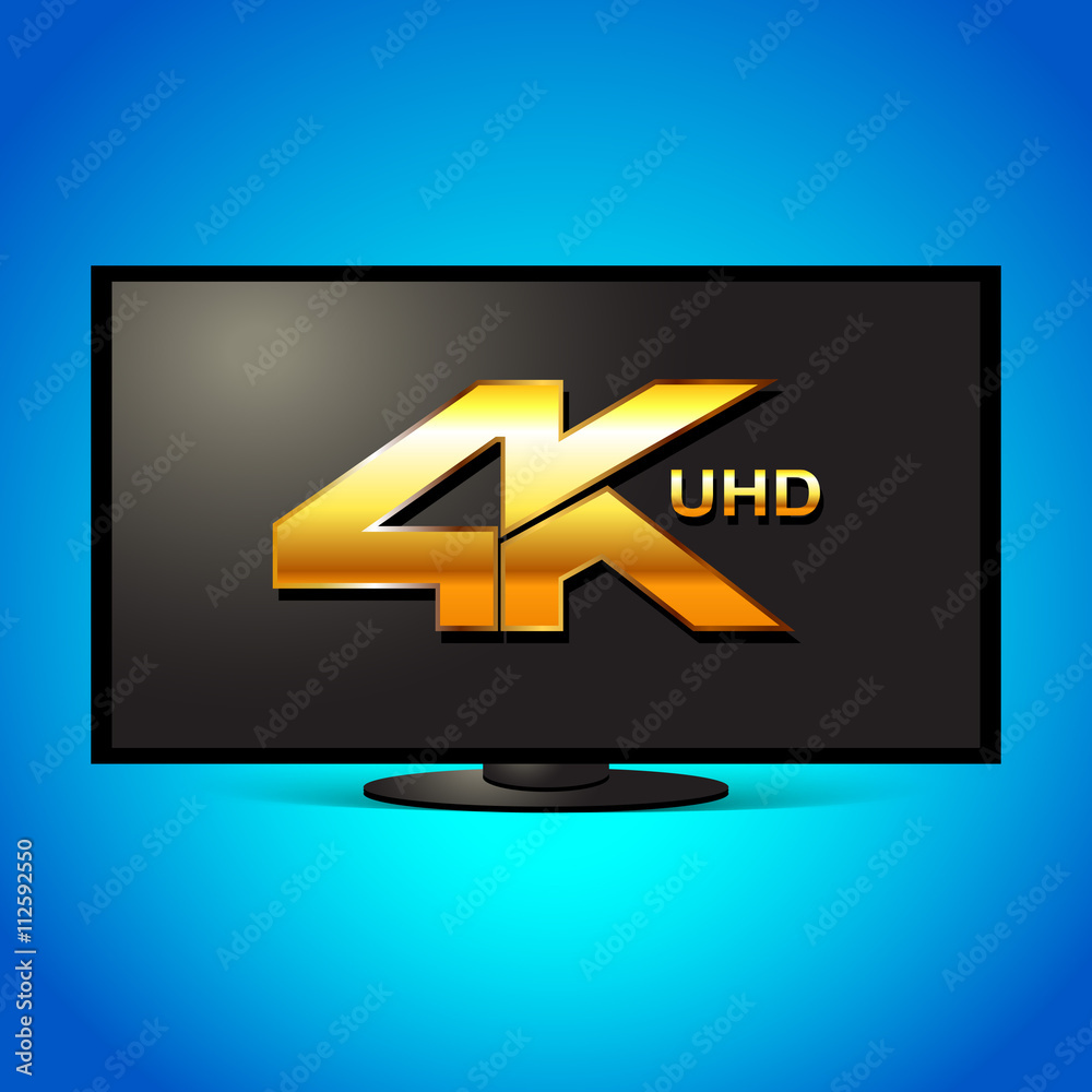 4k sign label emblem Stock Vector | Adobe Stock