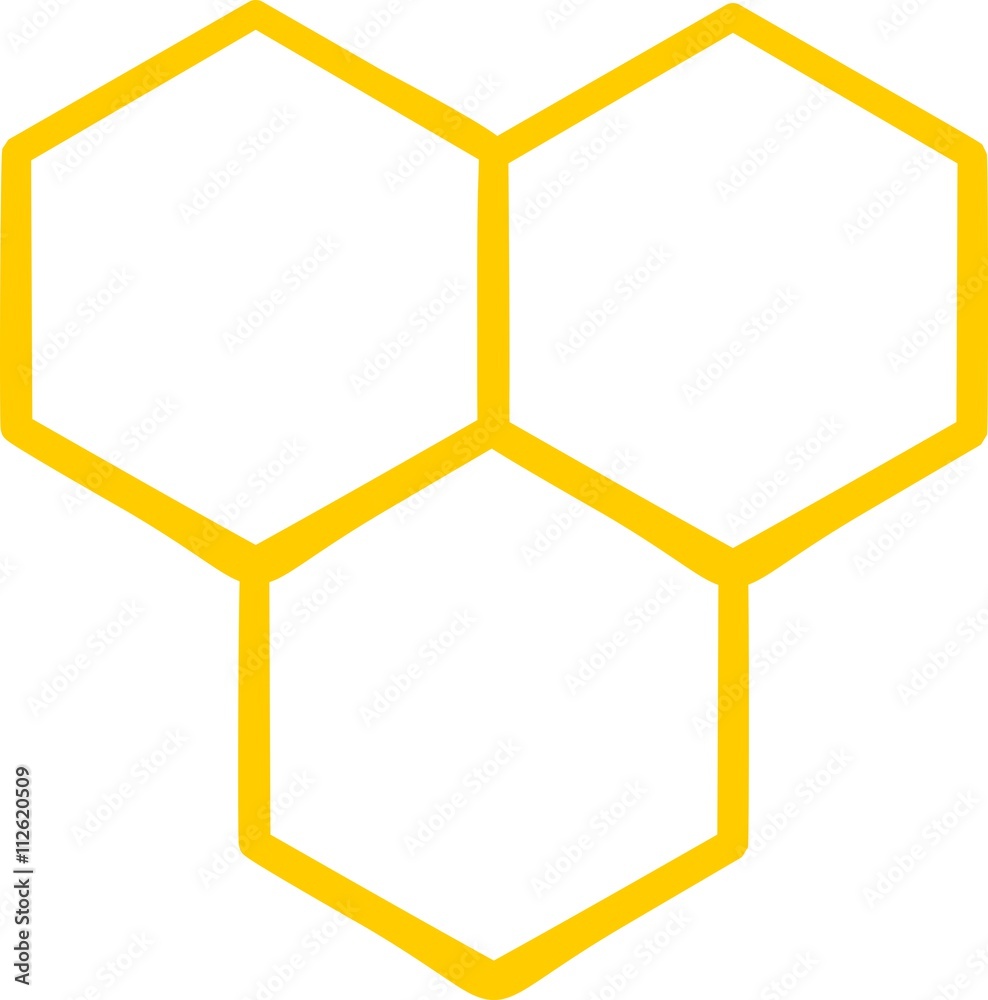 bee hive pattern Stock Vector | Adobe Stock