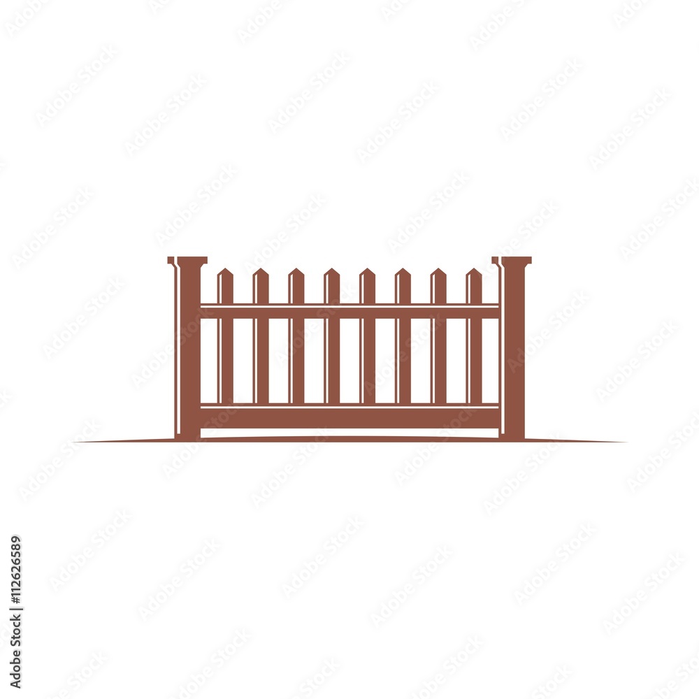 fence vector Stock Vector | Adobe Stock