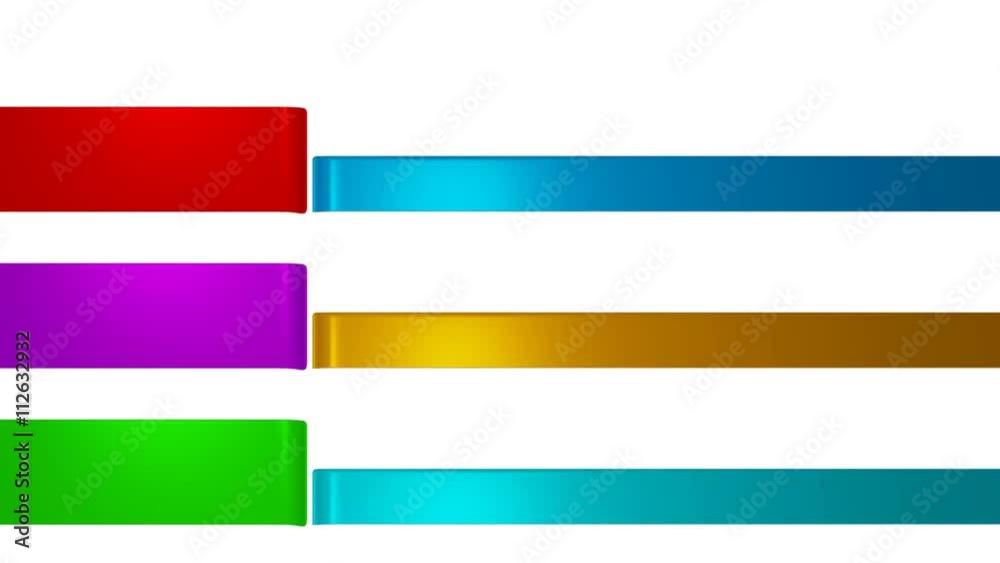 Lower Third Rolling/ lower third PNG+Alfa. 3 position & 9 colors Stock ...