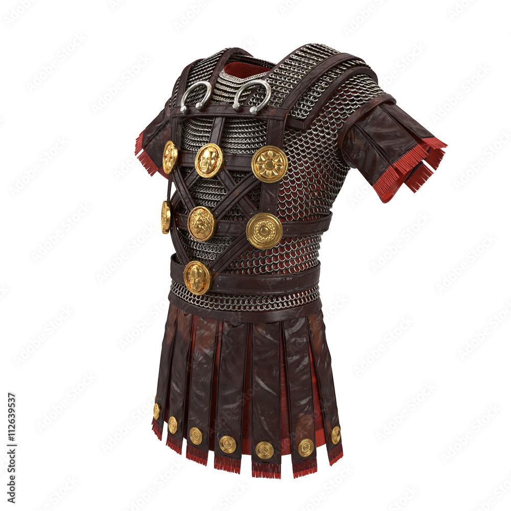 Roman armor 3d illustration Stock Illustration | Adobe Stock