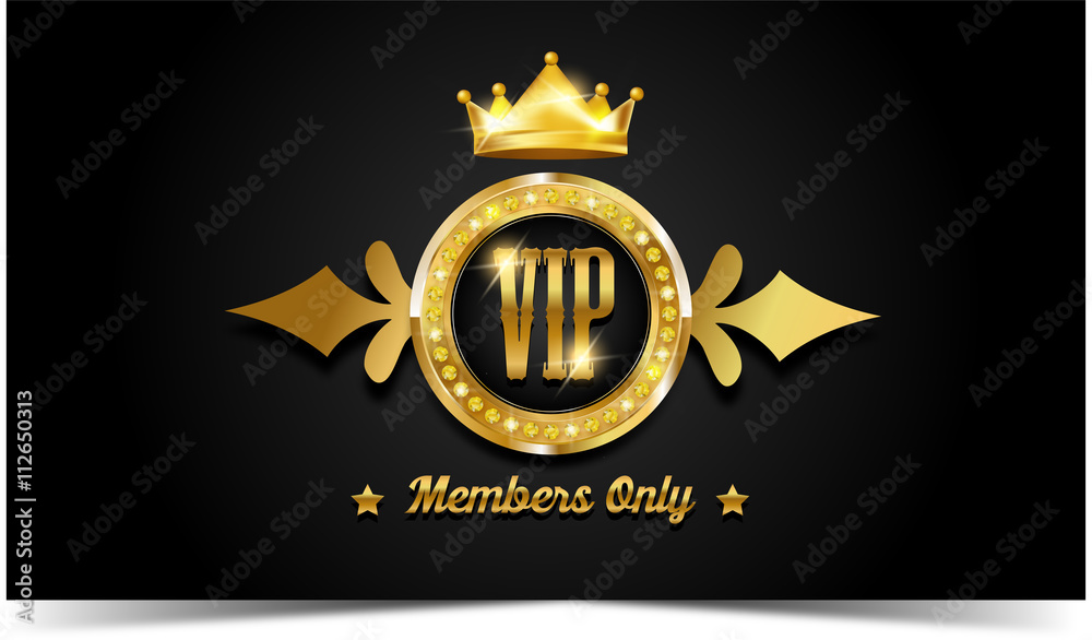 VIP Stock-Vektorgrafik | Adobe Stock