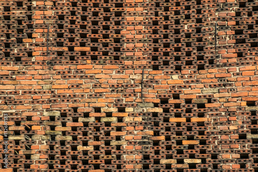 Ziegelsteinmauer Stock-Foto | Adobe Stock