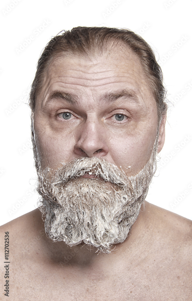 man color a beard Stock Photo | Adobe Stock