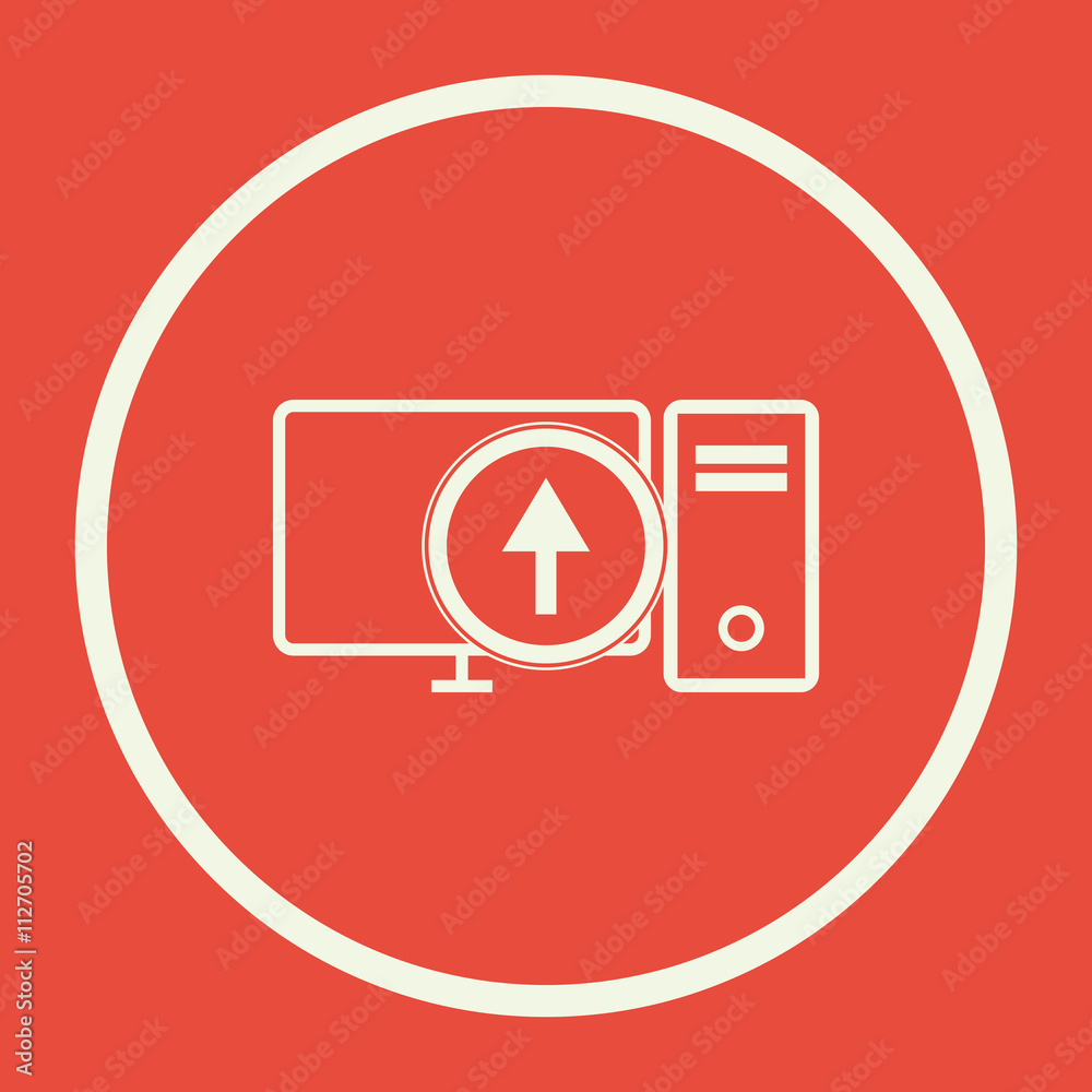 Pc Up Icon, Pc Up Eps10, Pc Up Vector, Pc Up Eps, Pc Up App, Pc Up Jpg ...