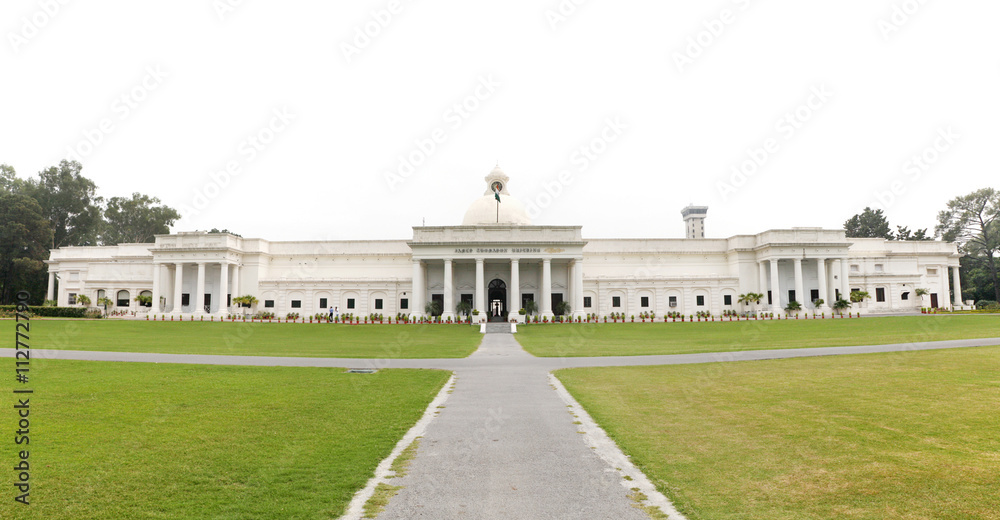 Administrative main building of IIT Roorkee Stock Photo | Adobe Stock