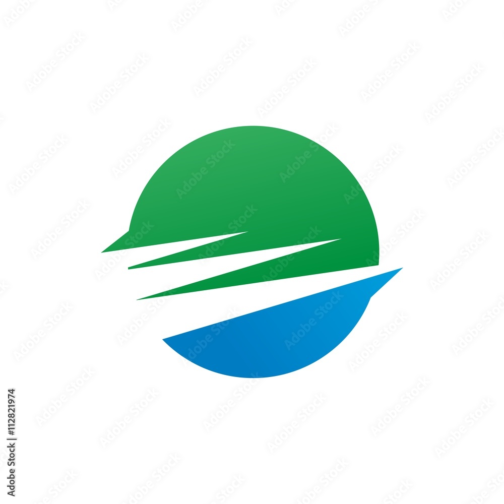 Web Technology circle logo vector Stock Vector | Adobe Stock