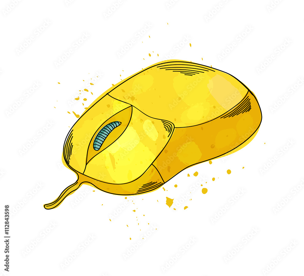Vector illustration of computer mouse for programming you can use It as ...