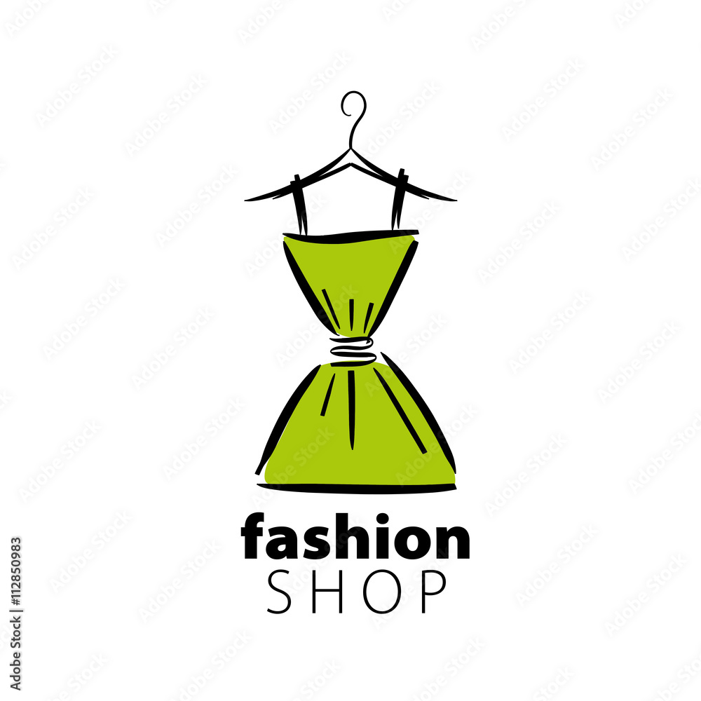 vector logo clothing Stock Vector | Adobe Stock