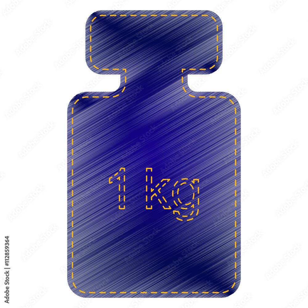 Weight simple sign Stock Vector | Adobe Stock