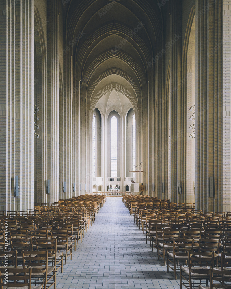 Scandinavian architecture - Impressive architecture in this symmetrical ...