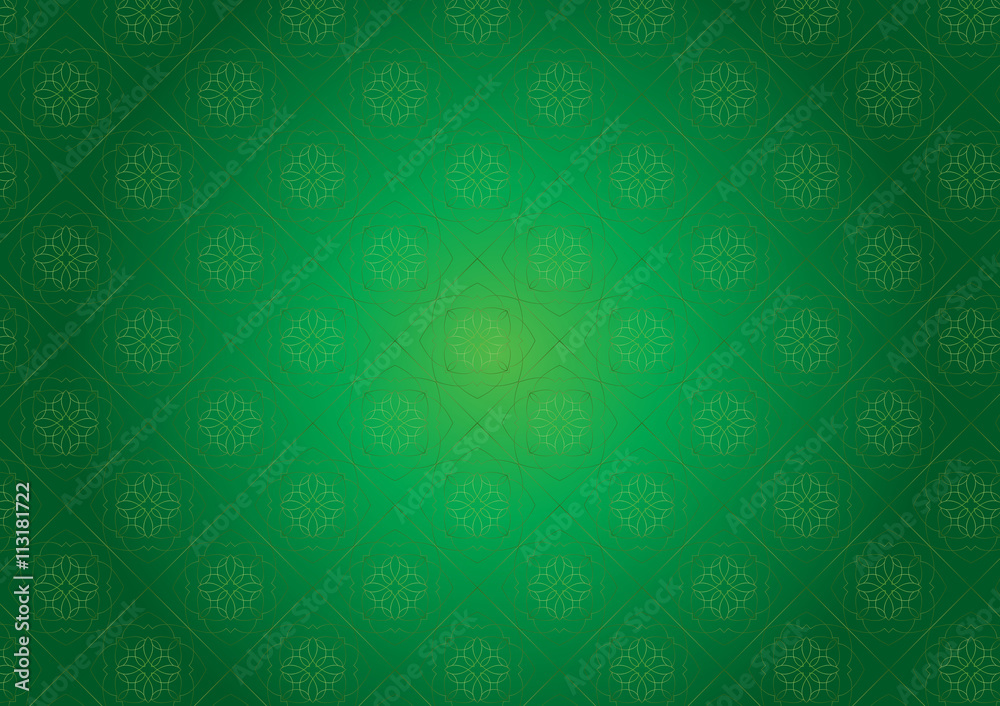 Lovely modern line vector traditional arabic wallpaper pattern ...