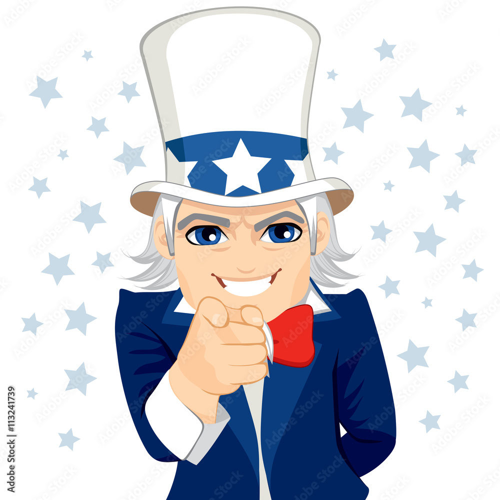 Uncle Sam Hand Pointing At You