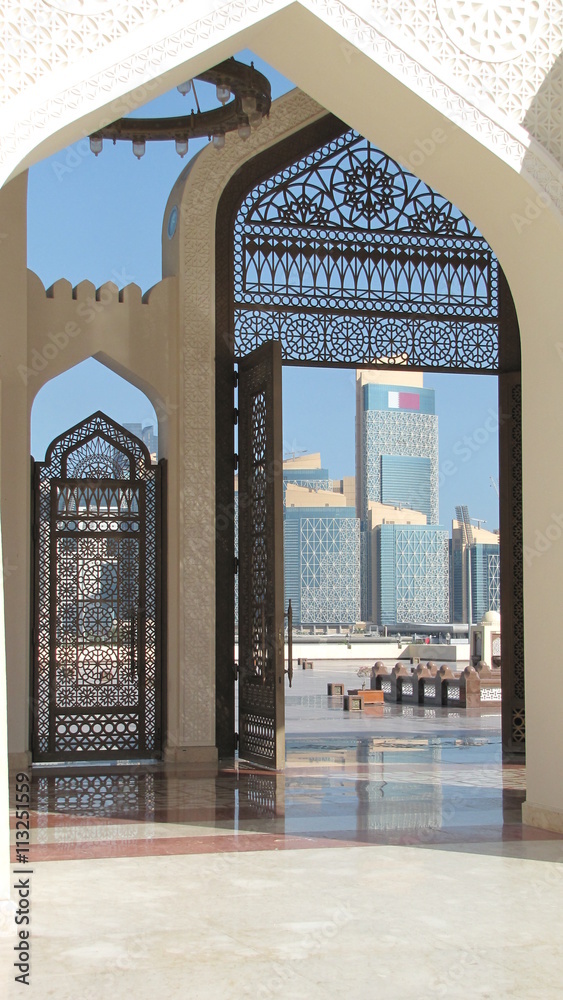 Mosque gate Stock Photo | Adobe Stock
