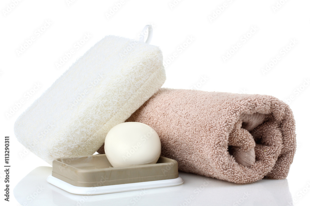 Washcloth And Soap