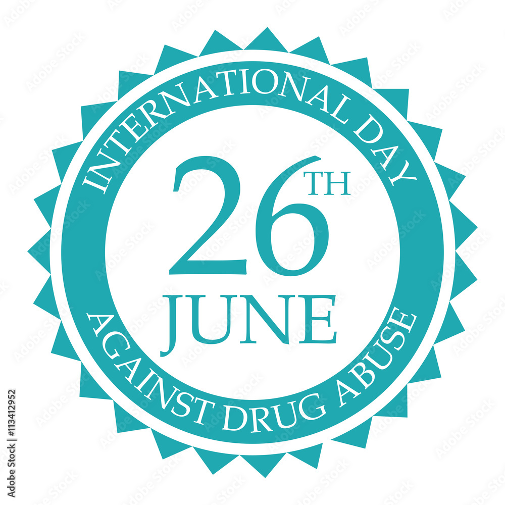 International Day Against Drug Abuse and Trafficking Stock Illustration ...