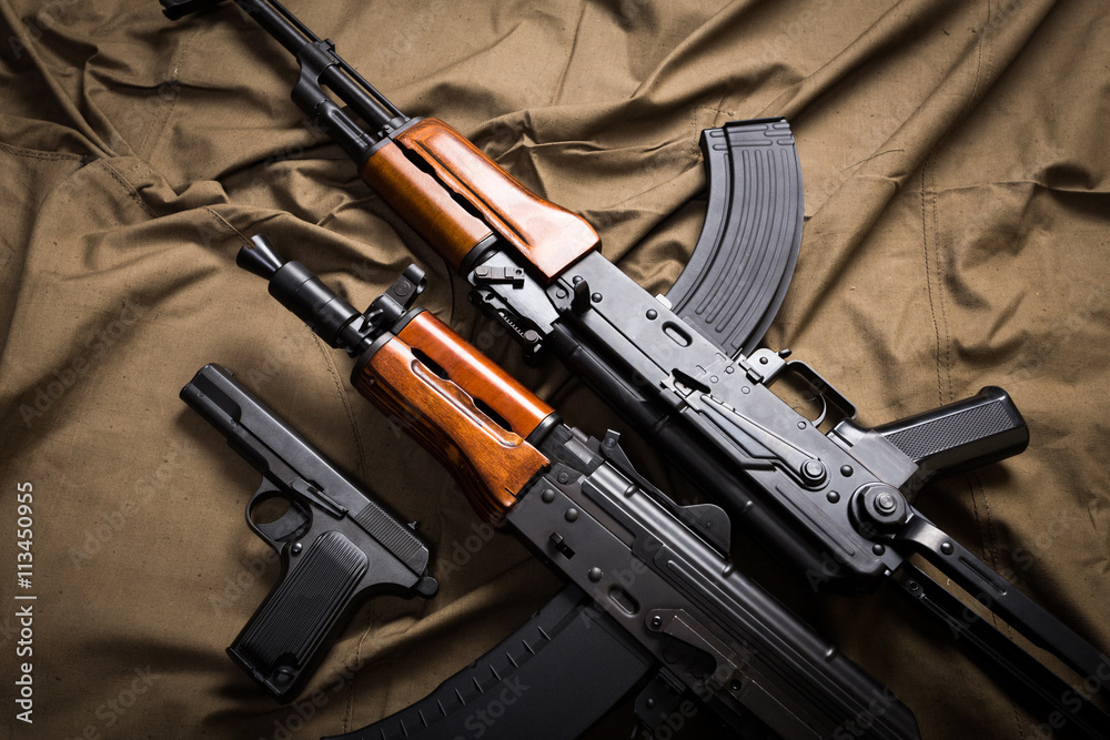 Kit of moder Russia military equipment Stock Photo | Adobe Stock