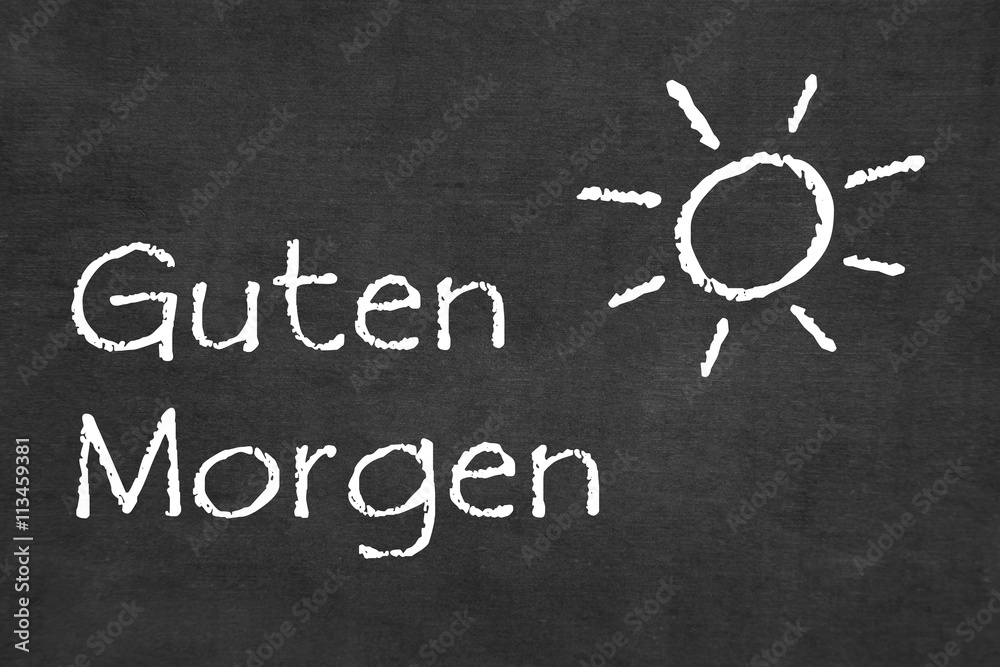 Guten Morgen Stock-Illustration | Adobe Stock