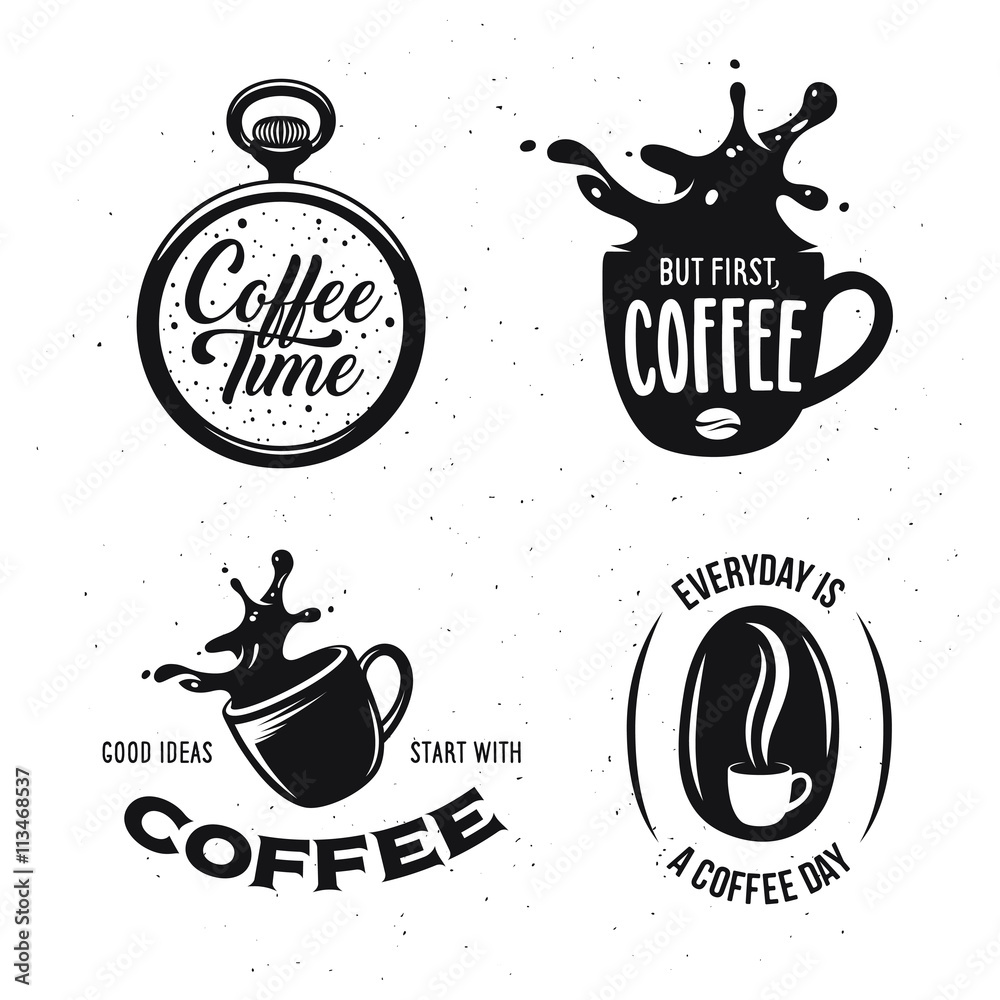 Coffee Related Quotes Set Coffee Time But First Coffee Good Ideas Coffee Related Quotes Set Coffee Time But First Coffee Good Ideas