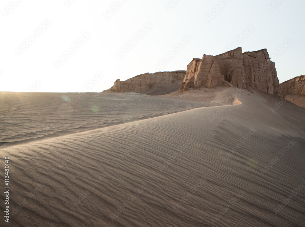 Dasht-e Loot, the "Emptiness Desert", Iran Stock-Foto | Adobe Stock