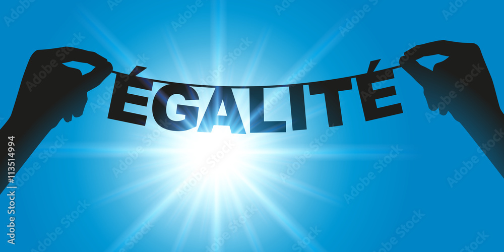 Vecteur Stock Égalité - Mot | Adobe Stock