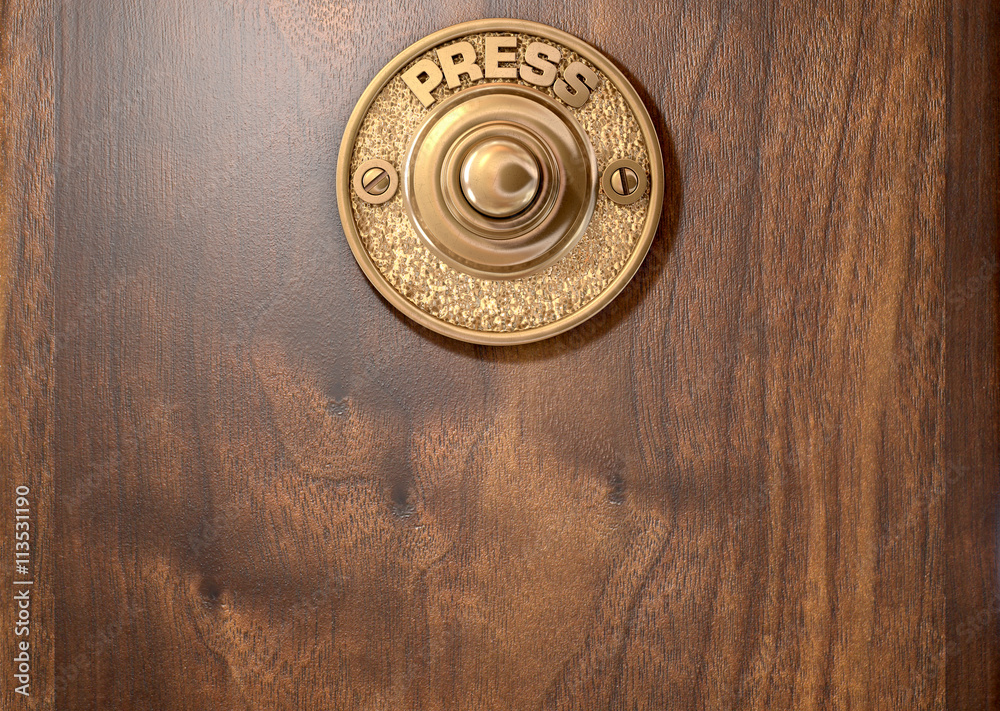 Doorbell Stock Illustration | Adobe Stock