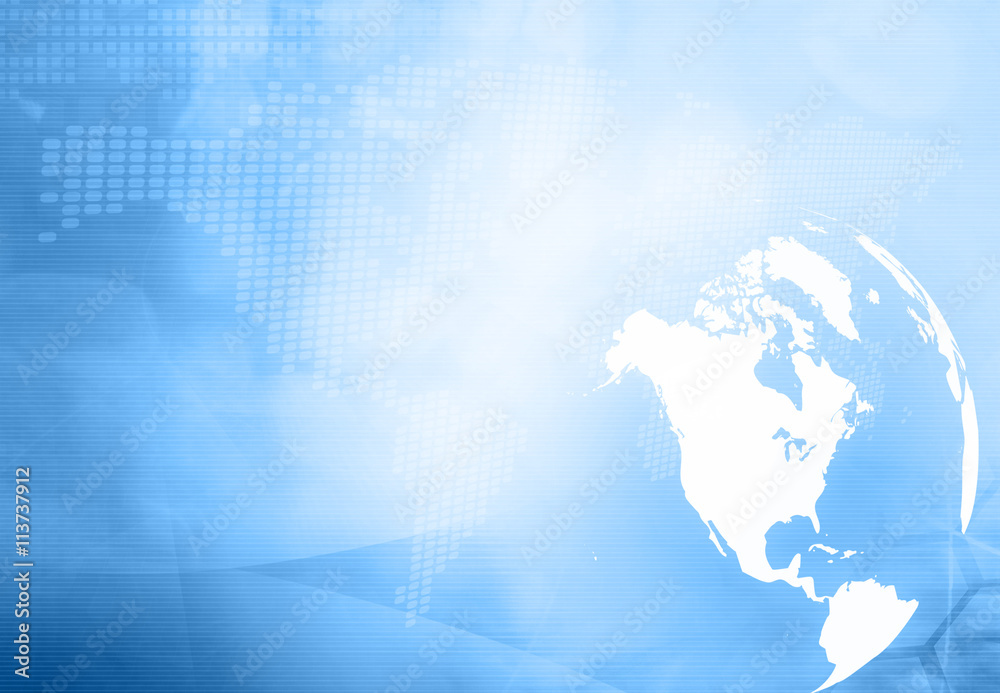 America map technology style artwork for your design Stock Illustration ...