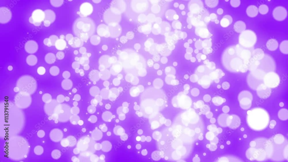 bright flashy motion background falling bubbles purple Stock Video ...