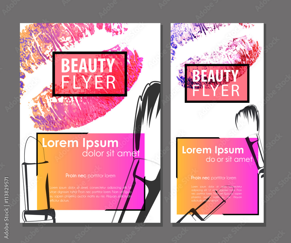 Makeup Artist Advertising Flyers | Saubhaya Makeup