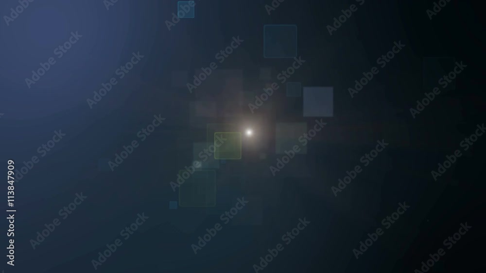 Color motion background with animated squares. Light ray effect, UHD 4k ...