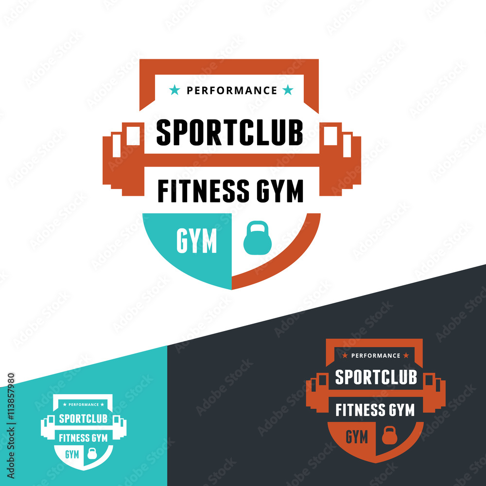 Fitness logo,GYM logo,sport logo,vector logo template. Stock Vector ...