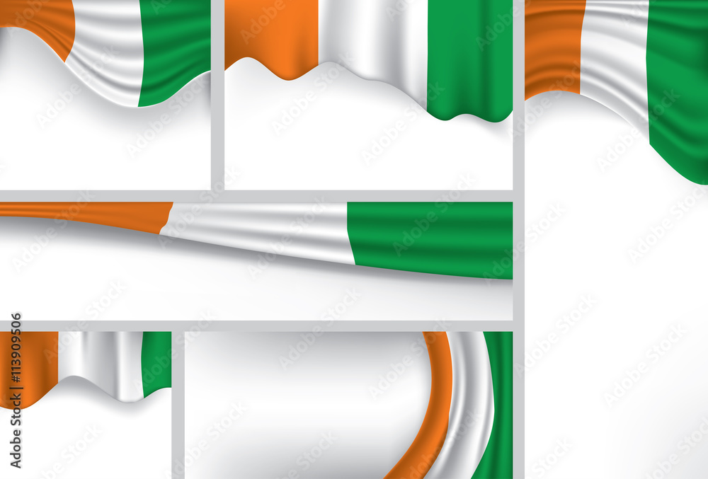Vector Ivory Coast Flag, Ivory Colors (Vector Art) Stock Vector | Adobe ...