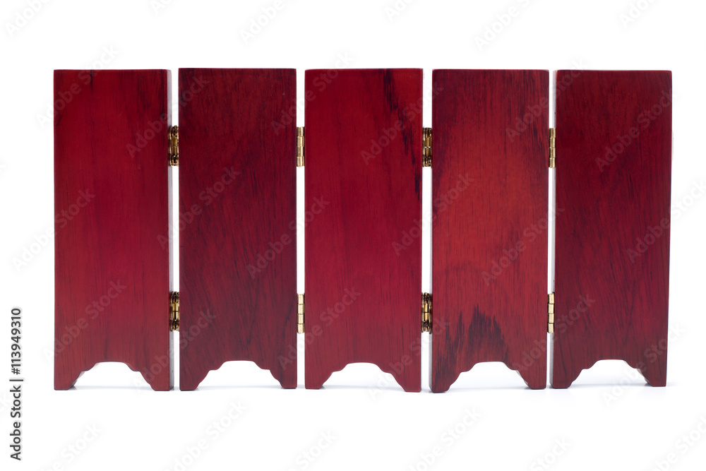 Partition screen wall wood asian old oriental style with classic gold ...