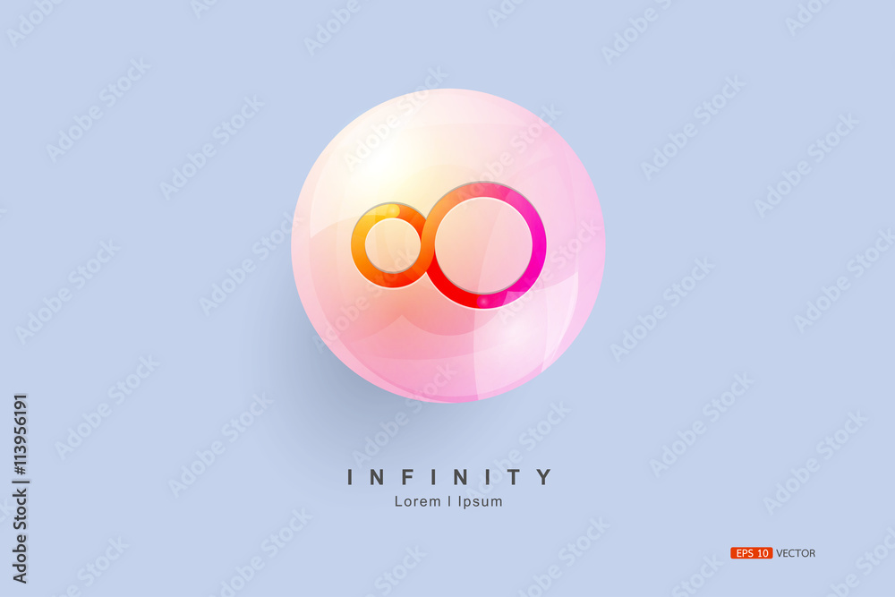 Infinity Symbol Pink