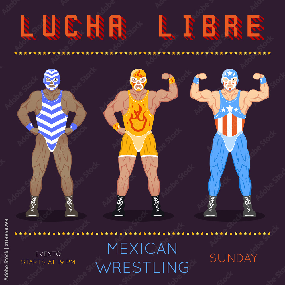 Vintage Lucha Libre