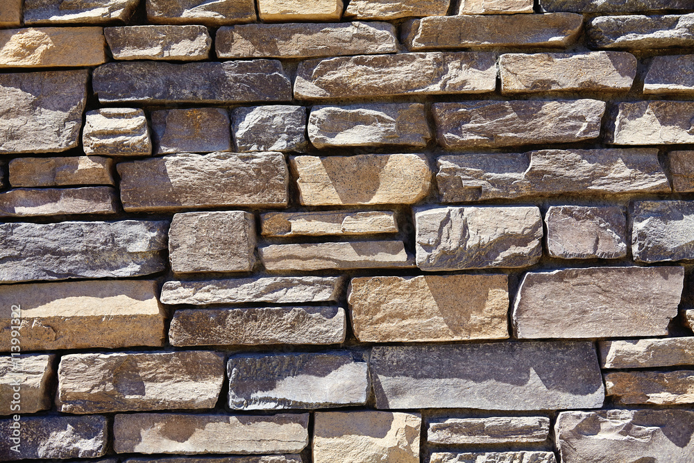 Sandstone cliff rock ledge decorative wall Stock Photo | Adobe Stock