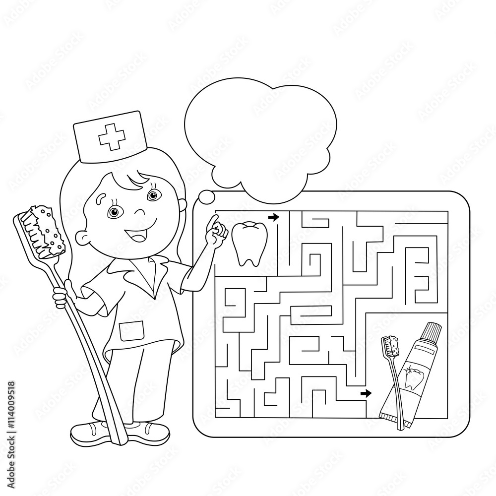 Doctor Scale Coloring Page