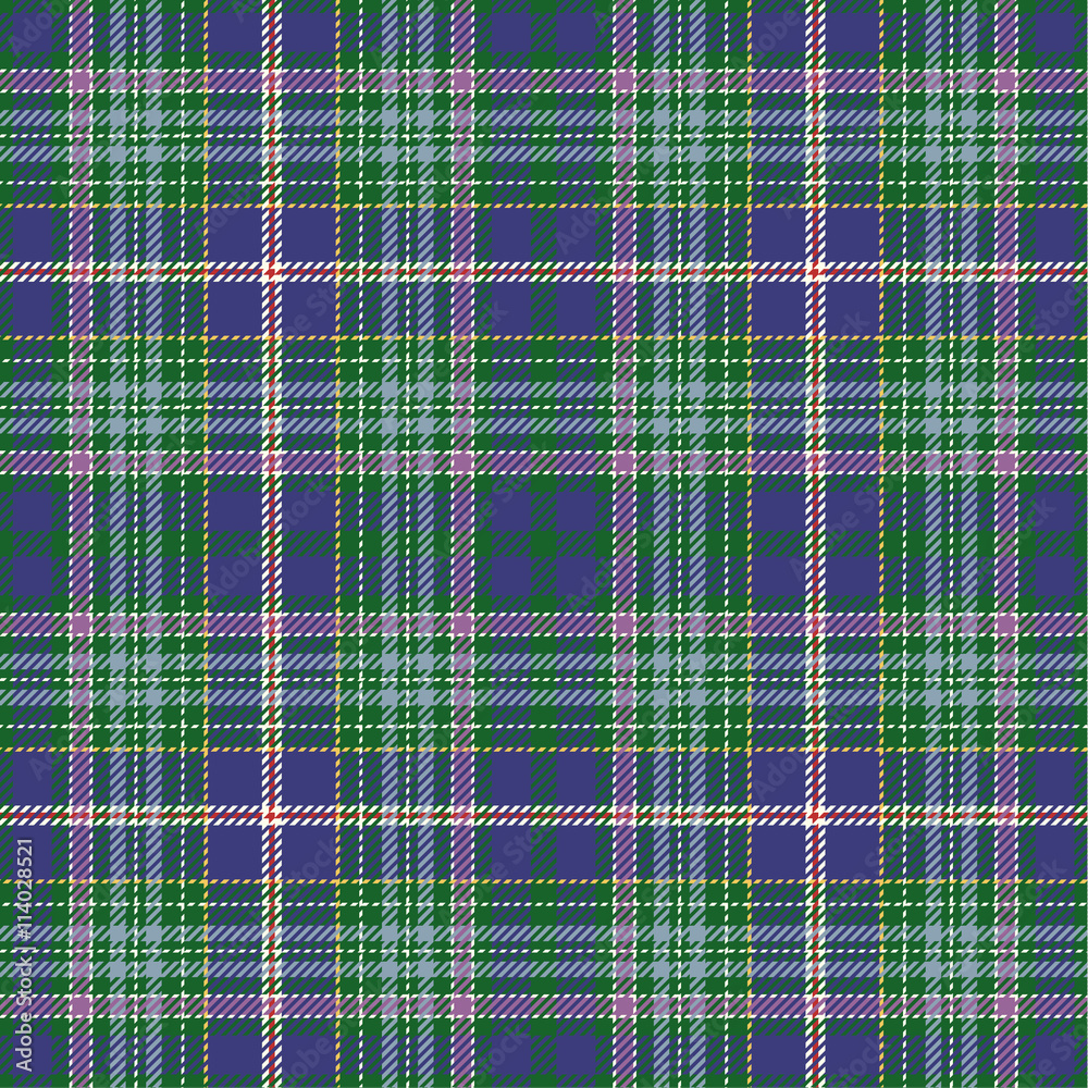Seamless Tartan Pattern Stock Vector | Adobe Stock