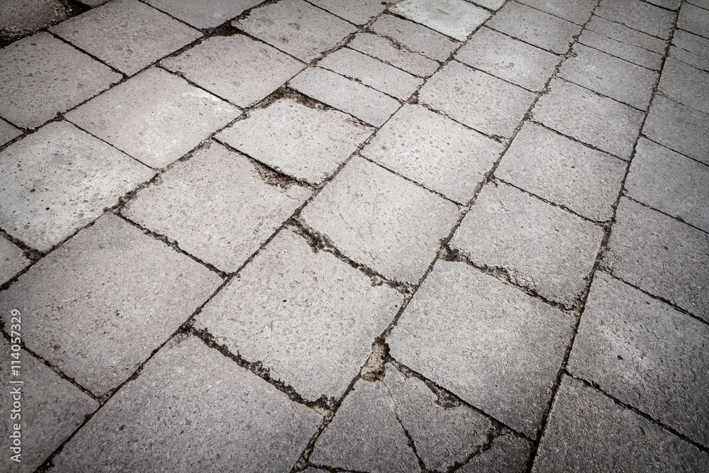 Concrete paving texture Stock Photo | Adobe Stock