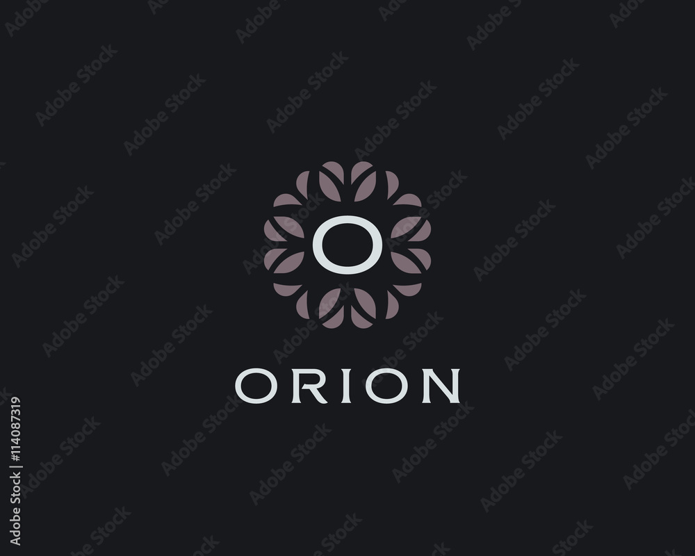 Premium monogram letter O initials logo. Universal symbol icon vector ...