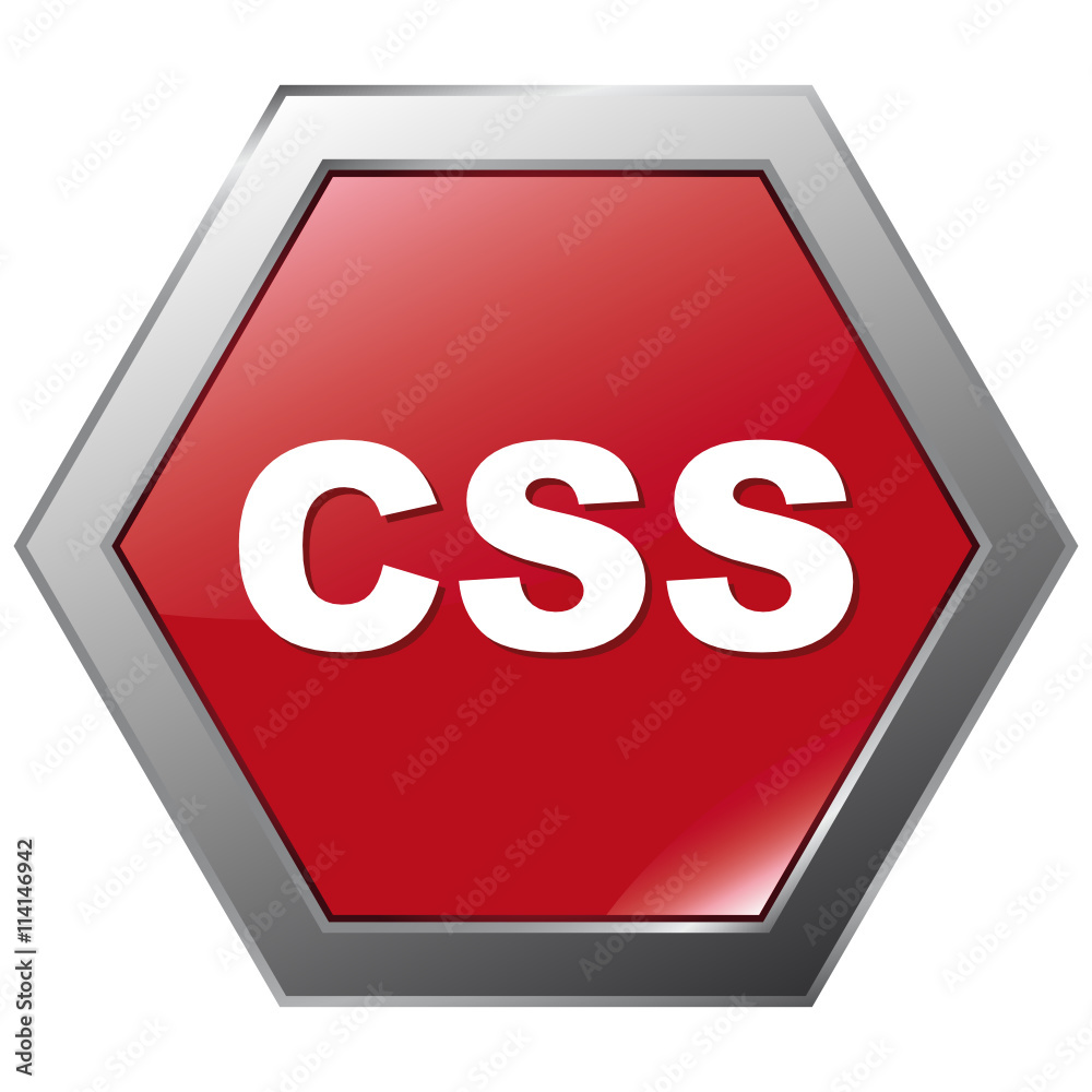 CSS ICON Stock Vector | Adobe Stock