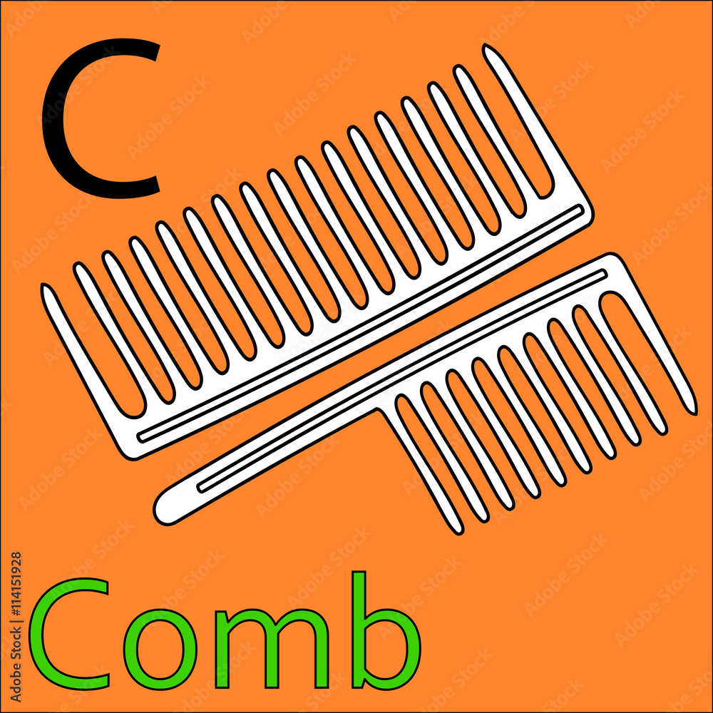 Comb Coloring Pages