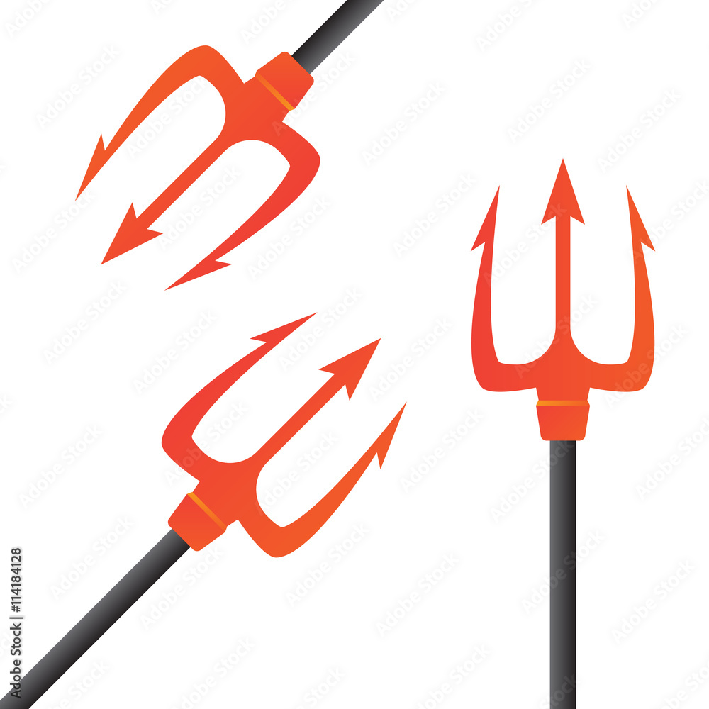 Trident Weapon Vector