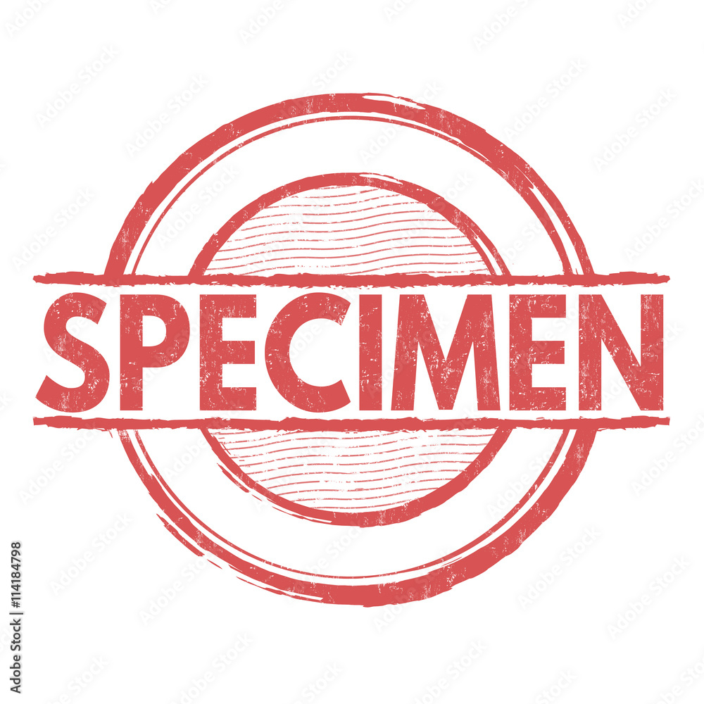 Specimen stamp Stock Vector | Adobe Stock
