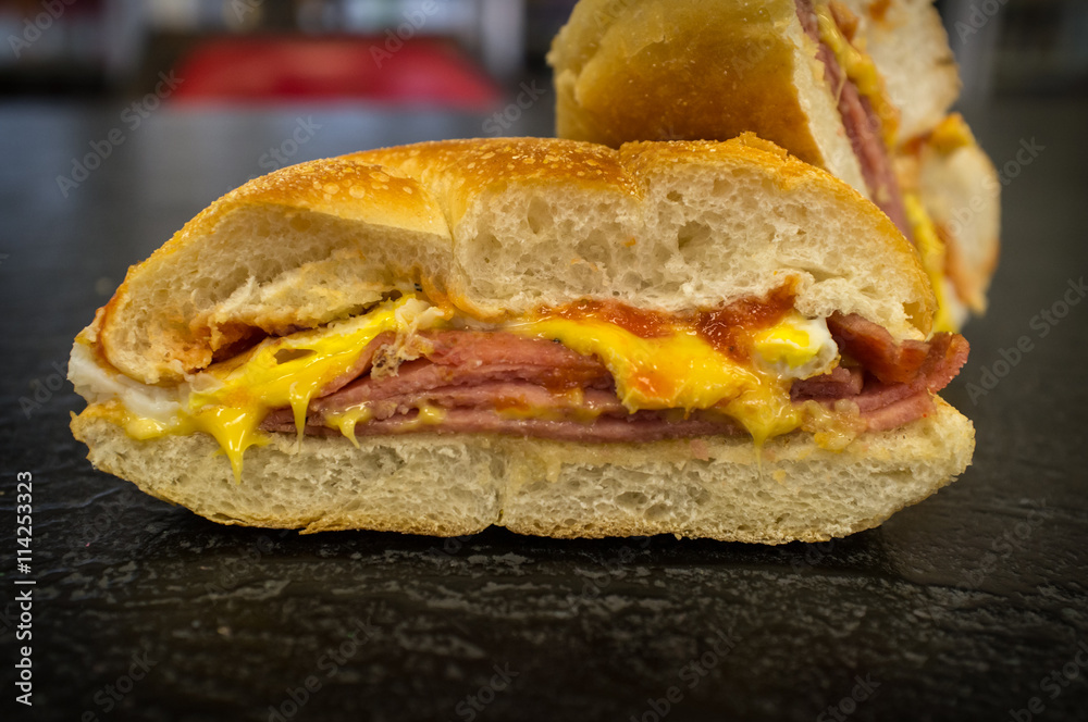 Poster Taylor Ham Egg Sandwich – Wall Art | UkPosters