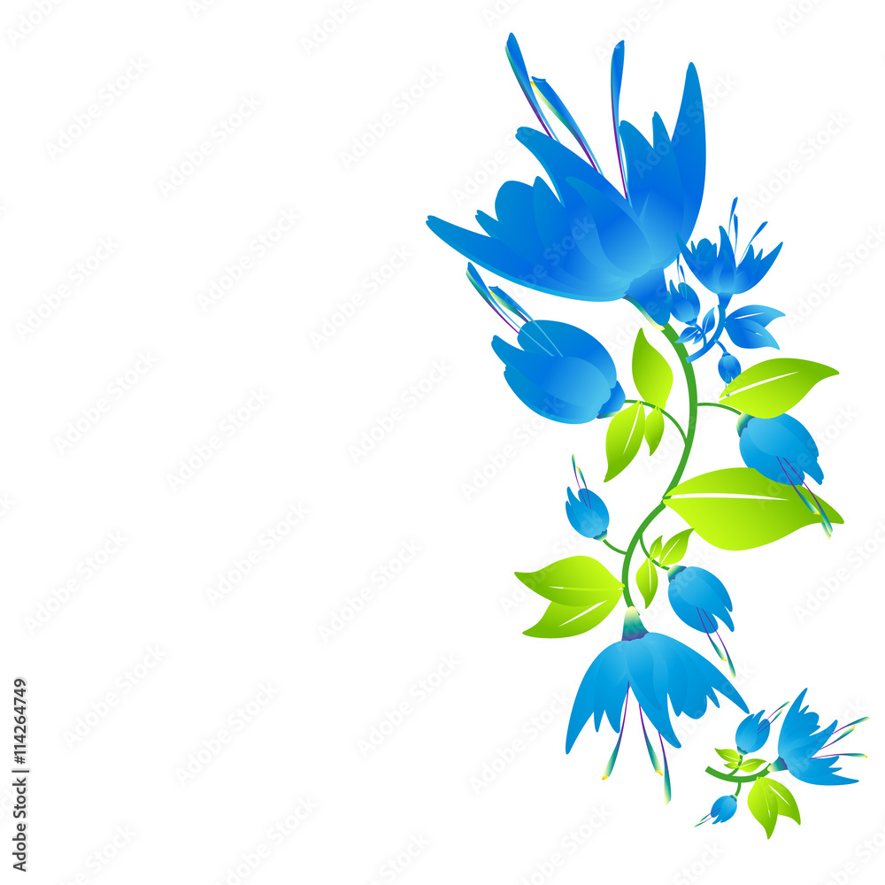 flowers Stock Illustration | Adobe Stock