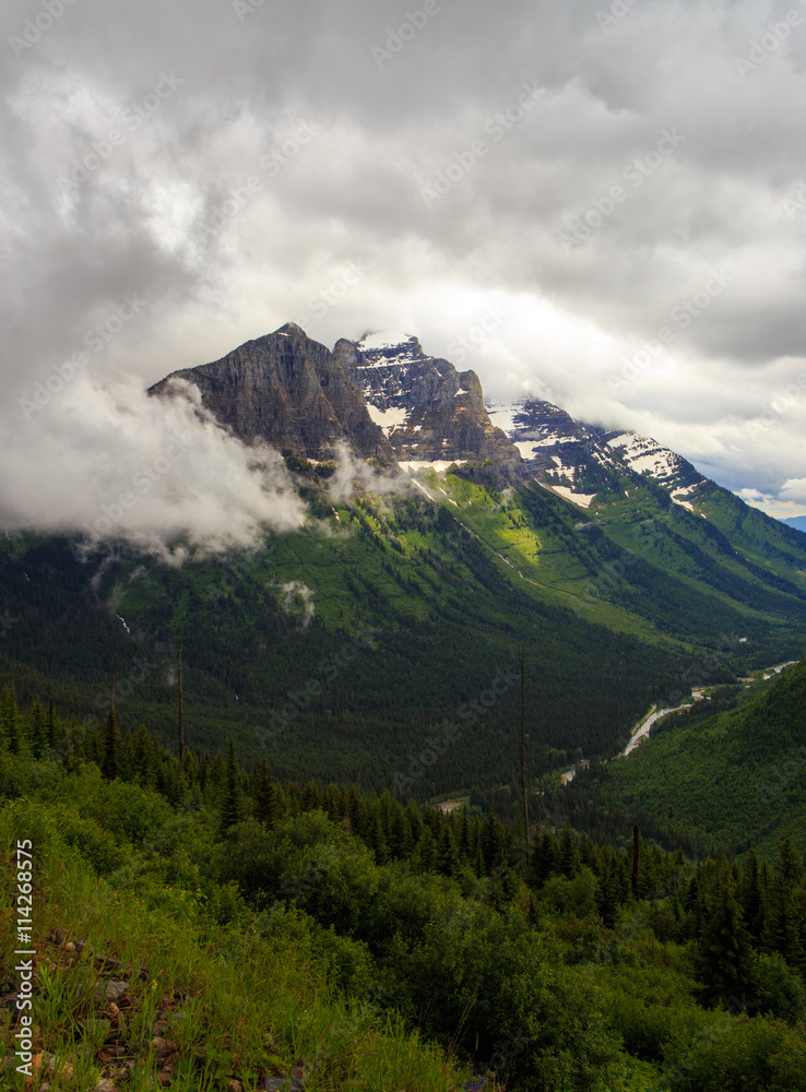 Scenic of Glacier National Park, Montana. Stock Photo | Adobe Stock