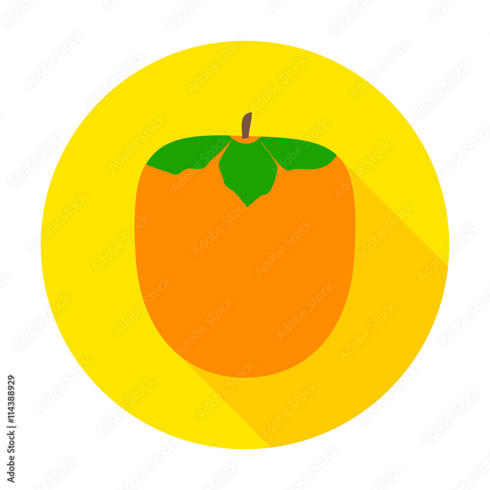 Mango flat circle icon Stock Vector | Adobe Stock