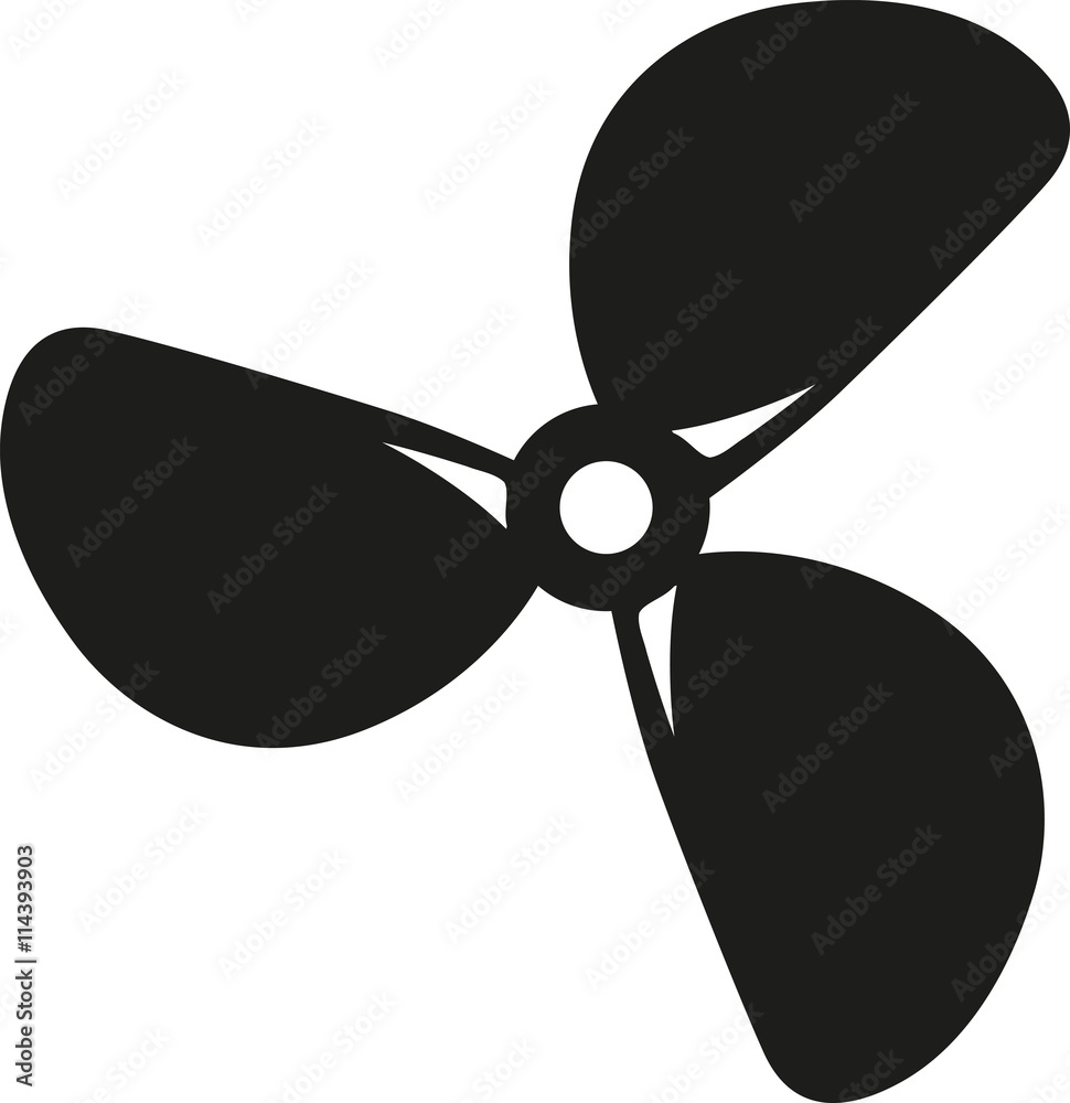 Ship propeller Stock Vector | Adobe Stock